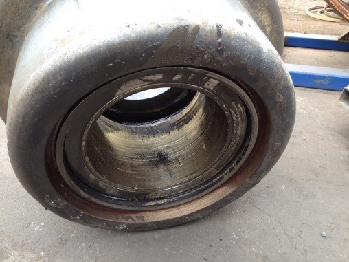 Failed Roller excessive travel – TrackTreads – Asset Wear Management